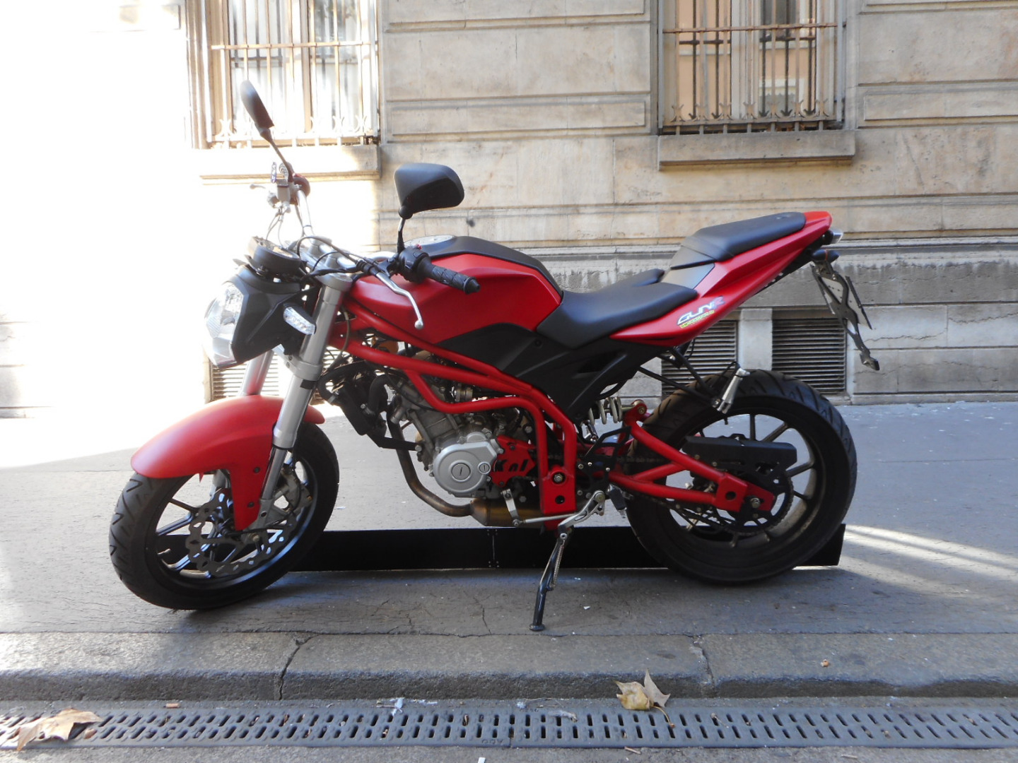 Moto depot : Motos d’occasion de 51 a 125 cc mh, GUN R 125 MH ROUGE